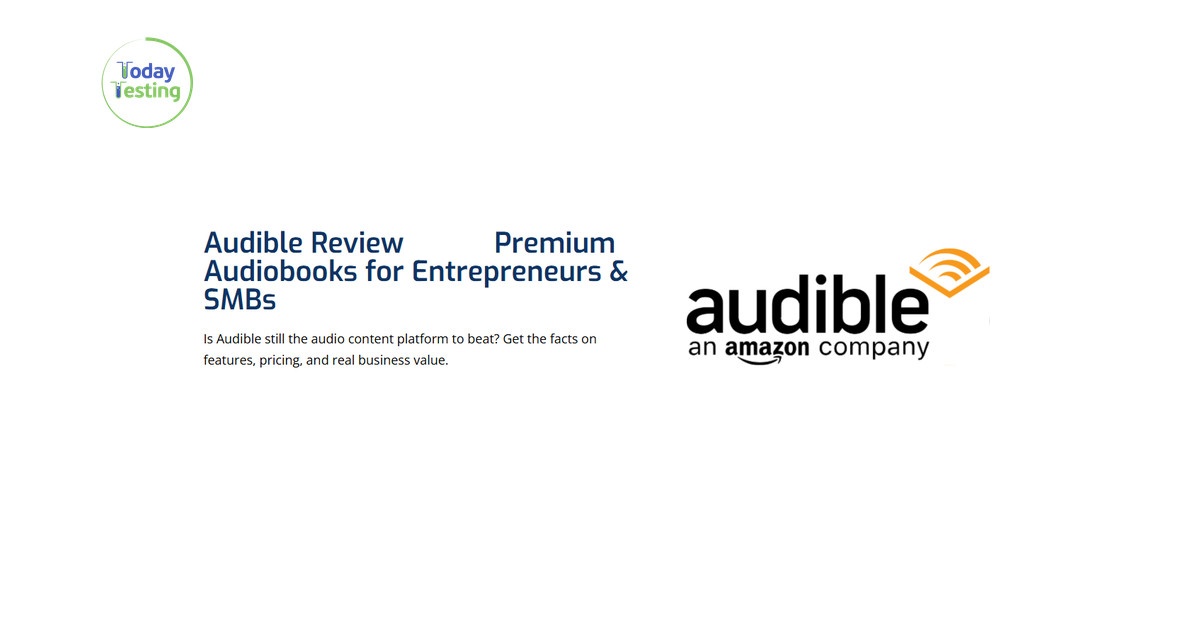 Audible Review 2026: Pricing, Features & Alternatives