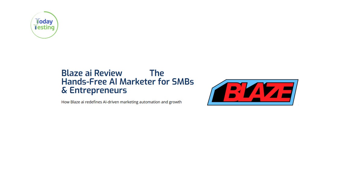 Blaze ai Review 2026 – Autonomous AI Marketer, Features & Pricing