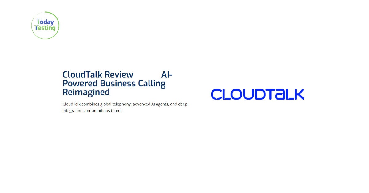CloudTalk Review 2026: Pricing, Features & Alternatives