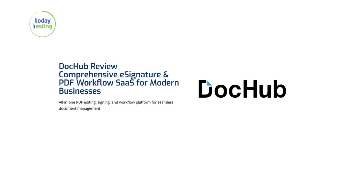 DocHub Review 2026 – Features, Pricing & Alternatives