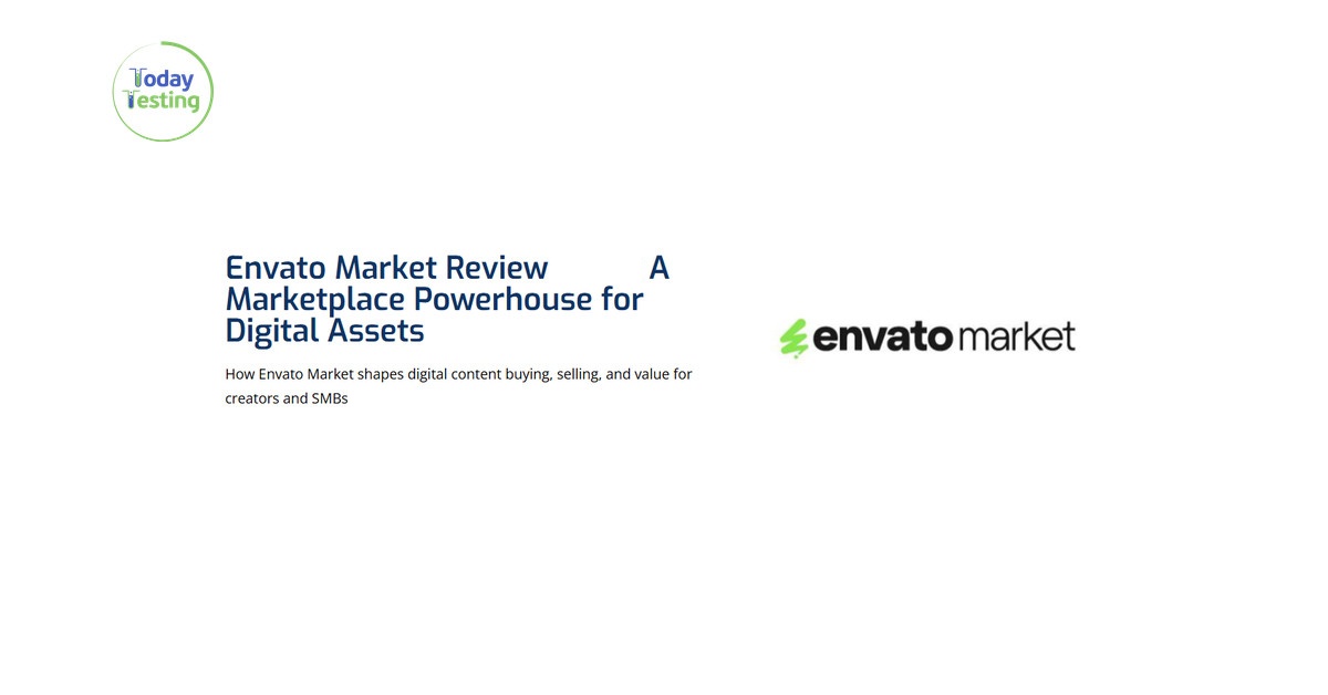 Envato Market Review 2026: Pricing, Features, Alternatives, Promo Codes