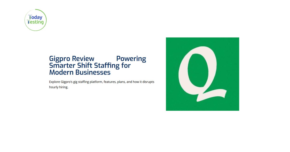 Gigpro Review 2026: Pricing, Features & Alternatives