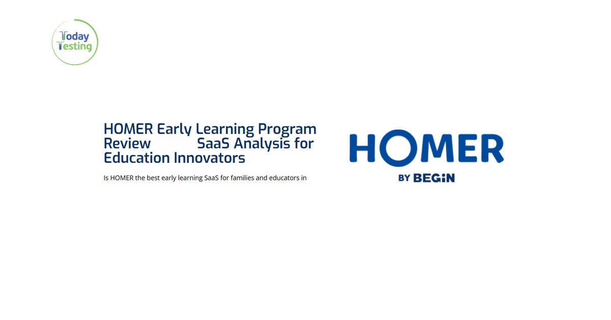 HOMER Early Learning Program Review 2026 – Pricing & Features
