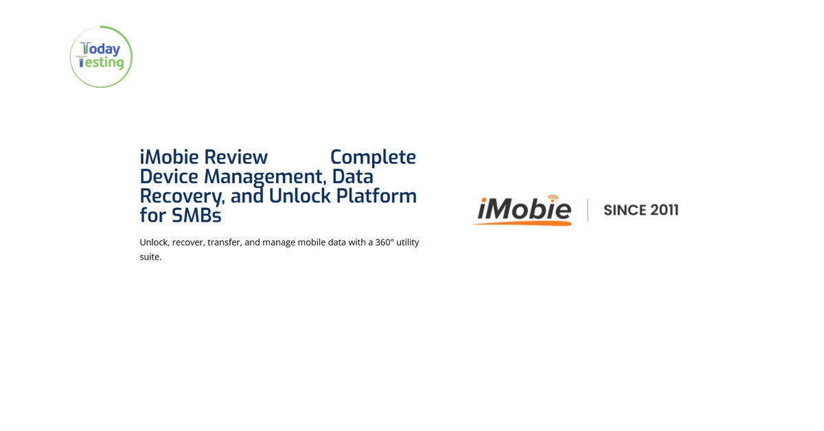 iMobie Review 2026: Features, Pricing, Alternatives, Promo Codes
