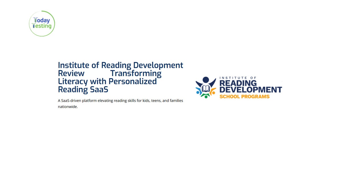 Institute of Reading Development Review 2026 – Pricing, Features ...