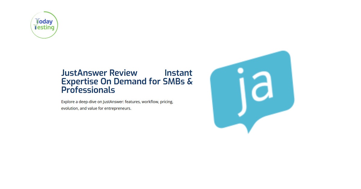 JustAnswer Review 2026: Features, Pricing & Alternatives