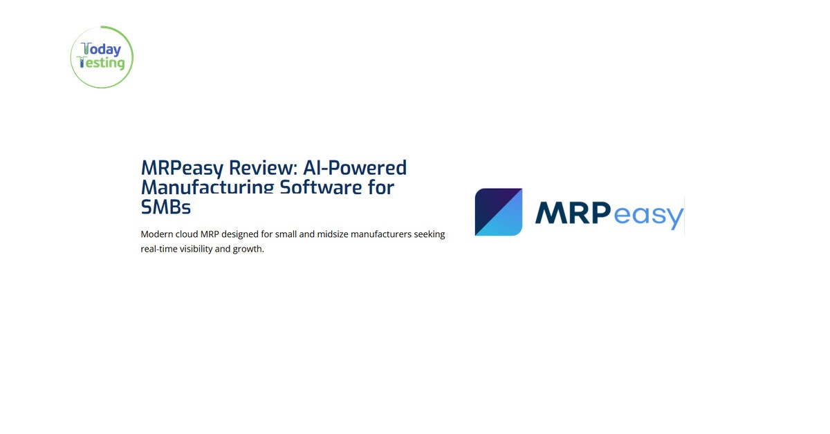 MRPeasy Promo Code 2026 – Expert Review, Discounts & Features Explained