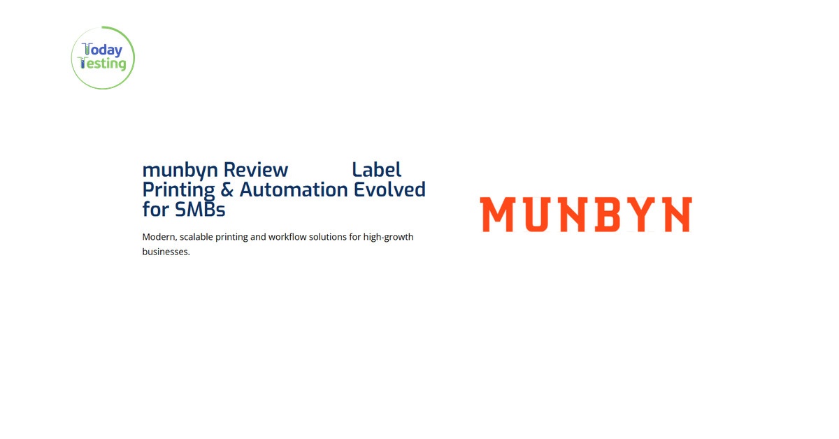 munbyn Review 2026 – Features, Pricing, Pros & Cons for SMBs