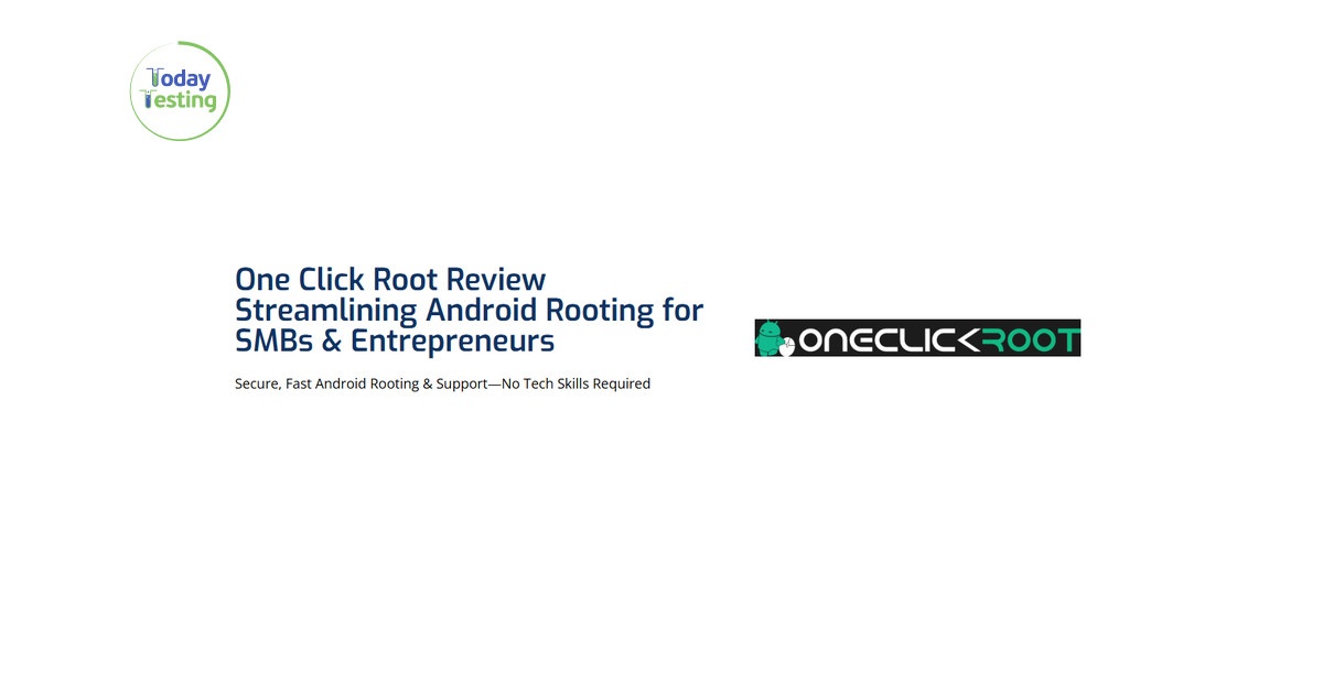 One Click Root Review 2026: Pricing, Features & Alternatives