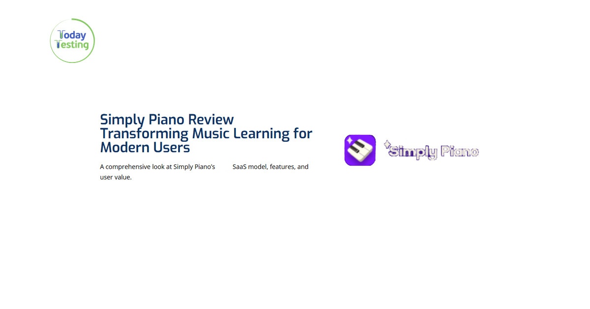 Simply Piano Promo Code 2026 – Expert Review, Discounts & Features ...