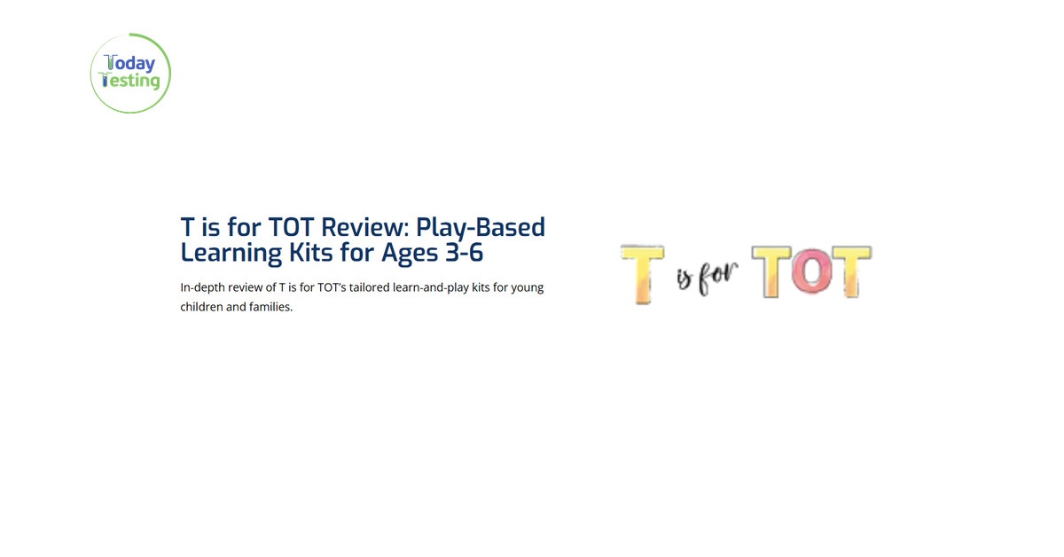 T is for TOT Promo Code 2026 – Expert Review, Discounts & Features ...