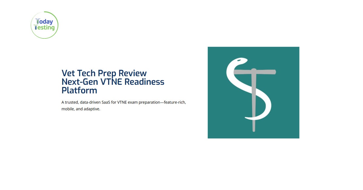 Vet Tech Prep Review 2026 – Pricing, Features, Alternatives
