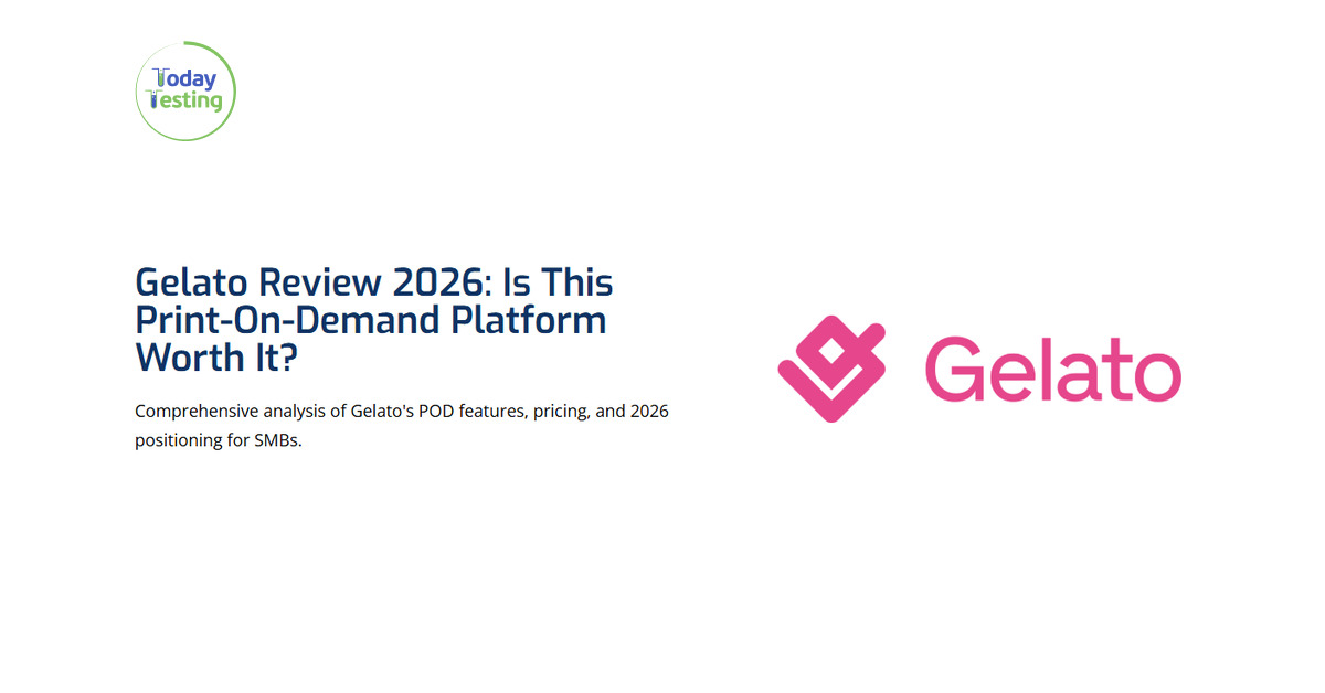 Gelato Review 2026: Pricing, Features, Support & POD Alternatives