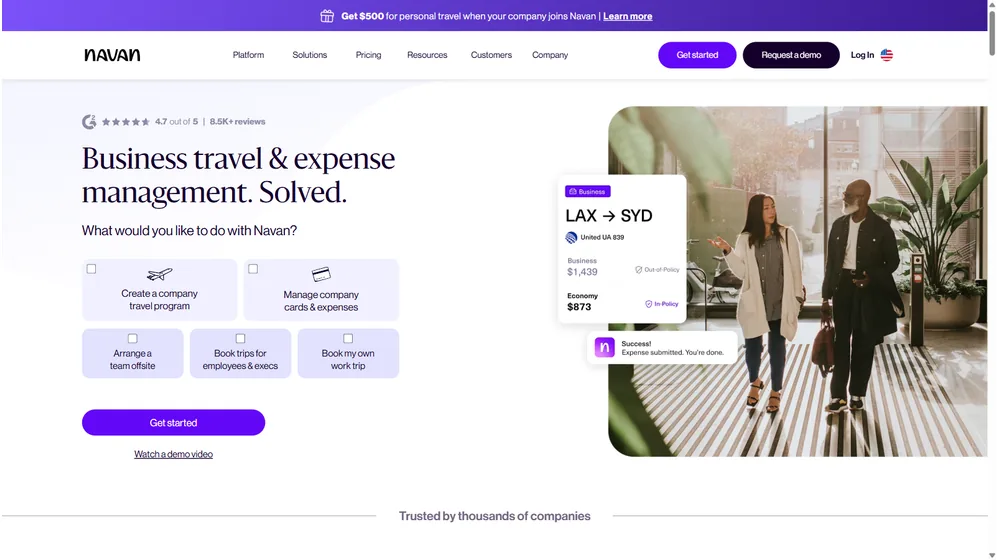 Navan Review 2026: Simplify Business Travel & Expenses | SaaS Analysis